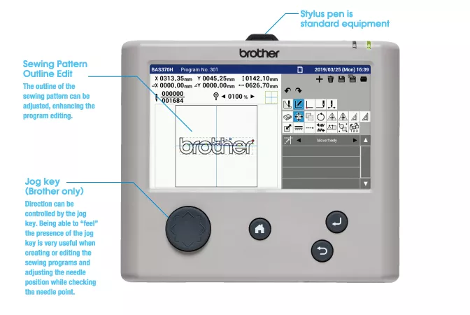 NEXIO BAS-375H | Industrial Sewing Machine | Brother