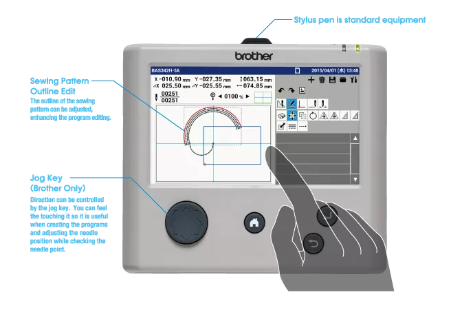 NEXIO BAS-342HX | Industrial Sewing Machine | Brother